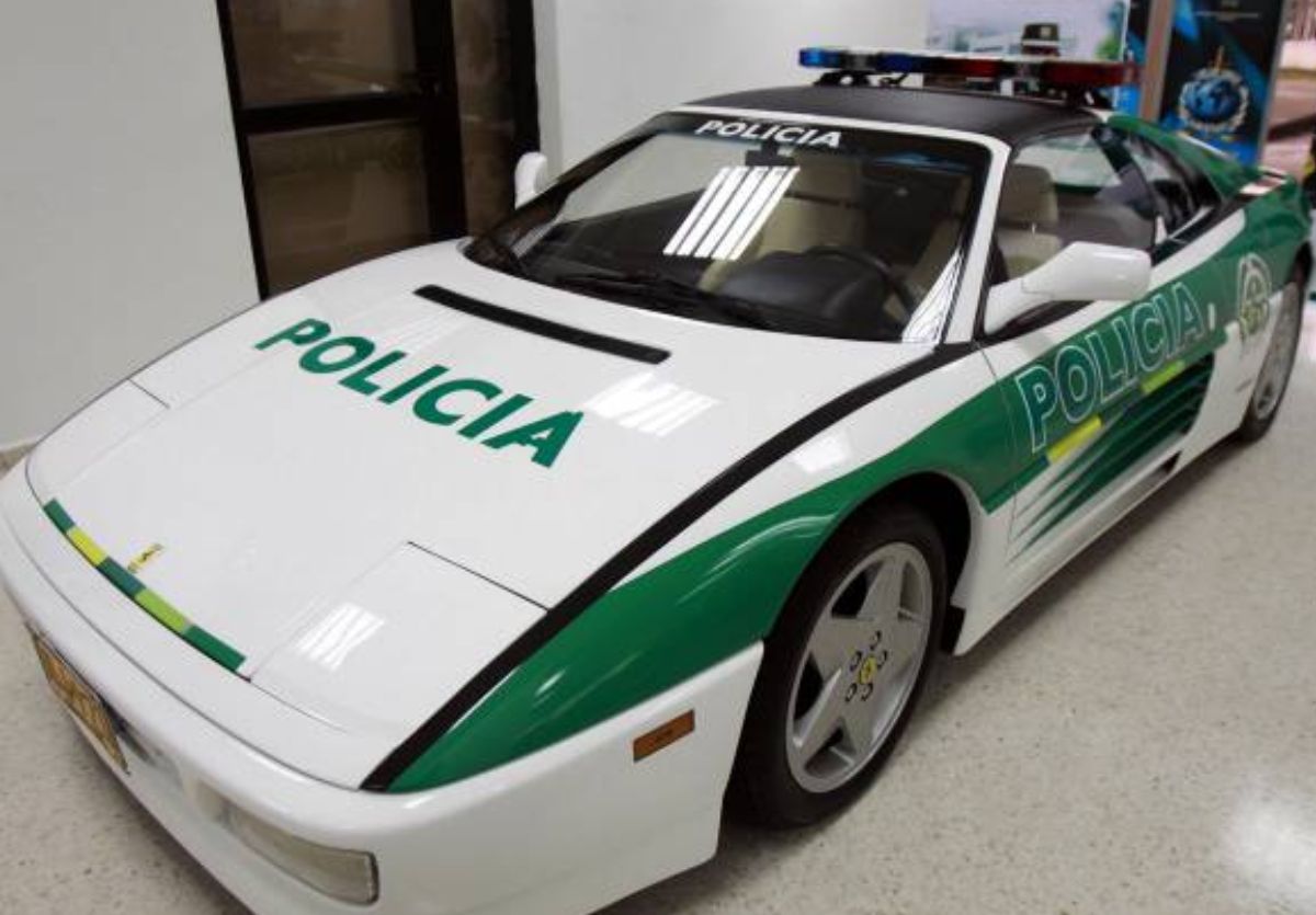 Colombia también tuvo un superdeportivo como patrulla de policía, un ...