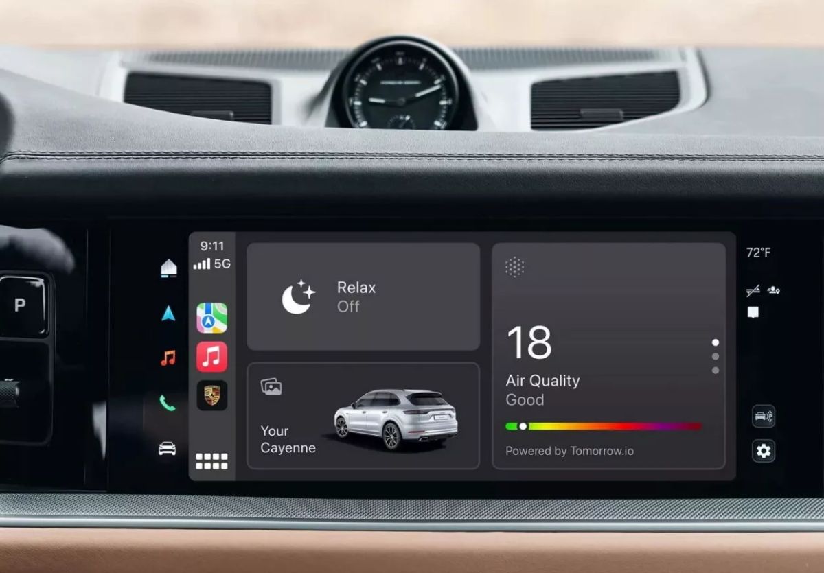 Porsche y Aston Martin estrenan nueva generación de Apple CarPlay, ¿Qué cambió?