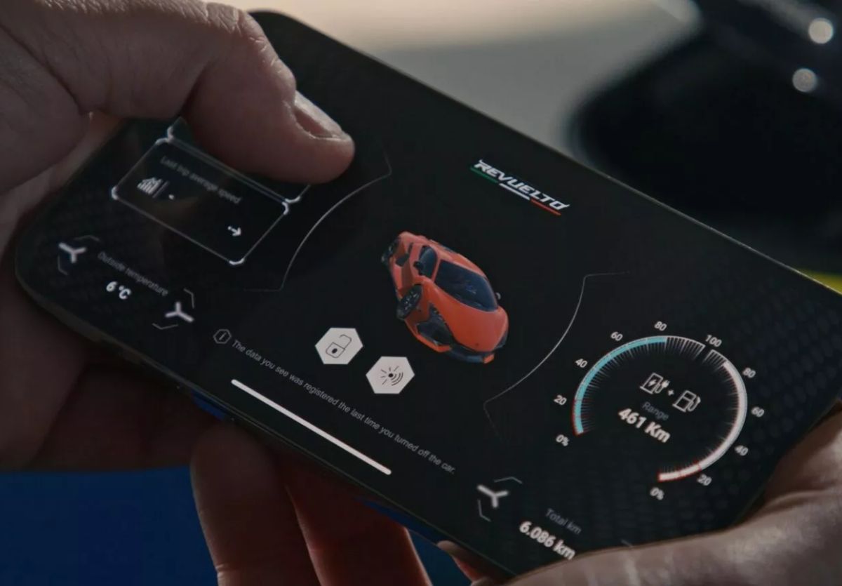 Lamborghini presentó Telemetry X, un sistema 5G que ayuda a conducir ...