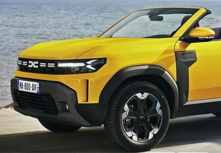 La nueva Duster apareció en una versión convertible para paseos de verano