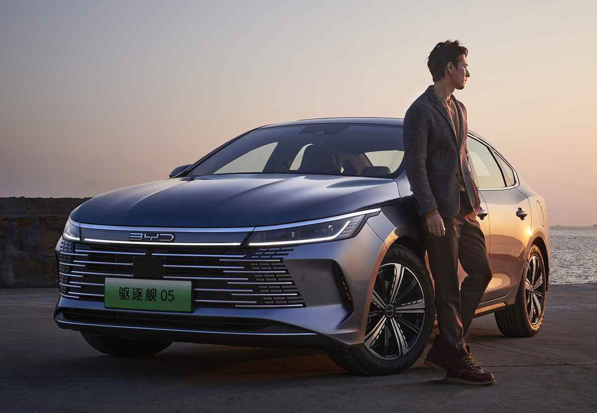 BYD traería un nuevo sedán híbrido enchufable a América Latina en 2024