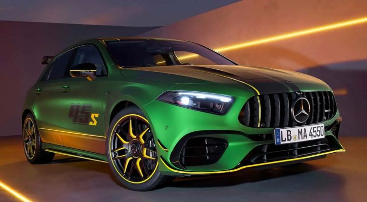 Mercedes-AMG A 45 S Limited Edition, con el color de Hulk y más de 400 hp