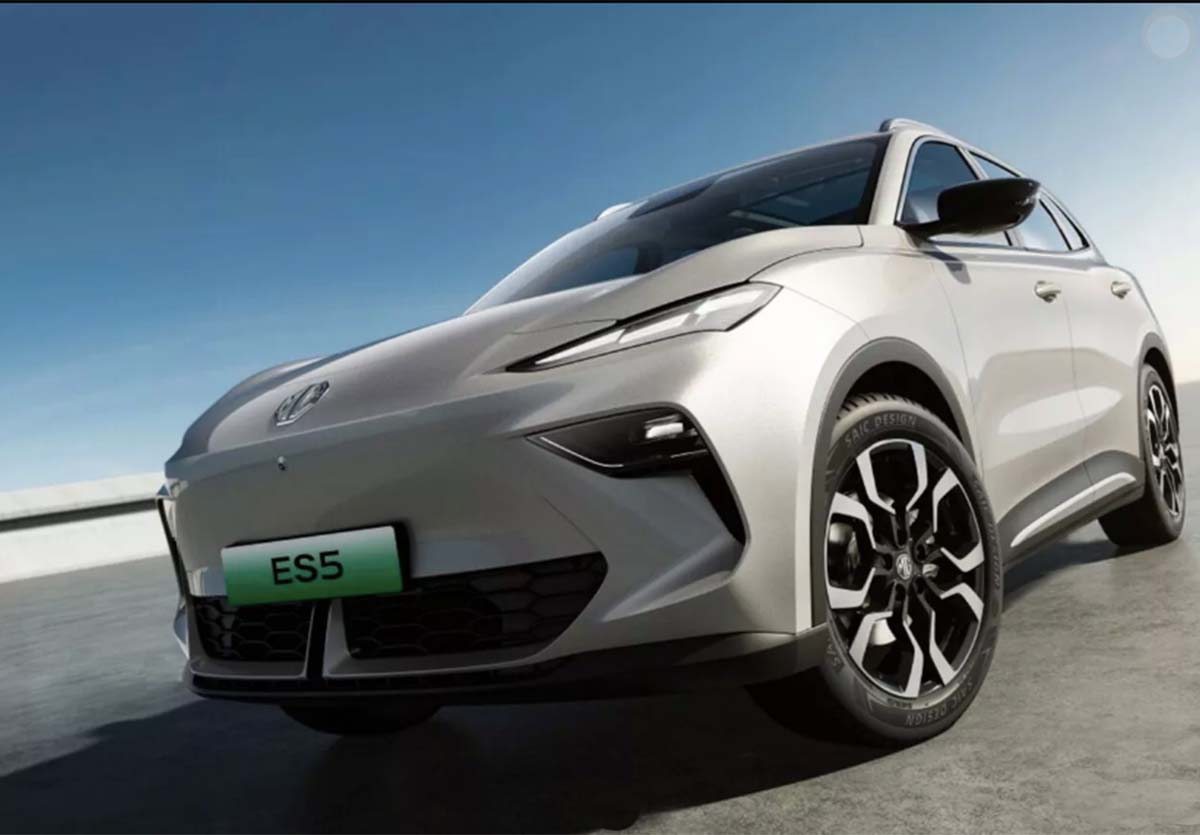 MG ES5: el sucesor del ZS EV nace con un detalle que lo hace diferente