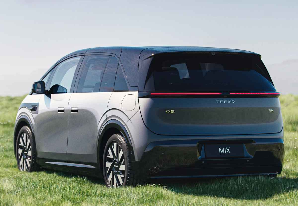 Zeekr Mix: una minivan eléctrica que parece venida del futuro, y ya ...