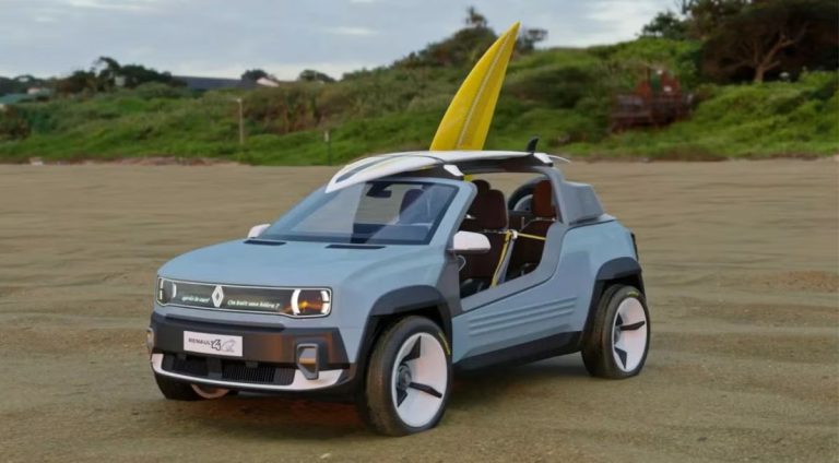 ¿Y si exisitiera un Renault 4 E-Tech Buggy? el mini SUV eléctrico en ...