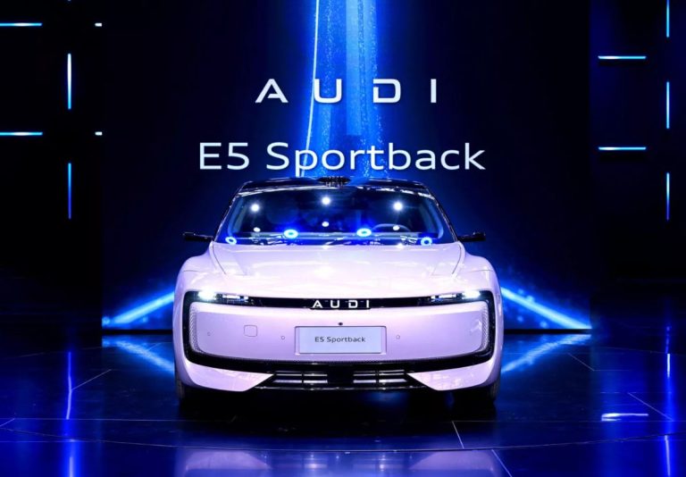 AUDI E5 Sportback es el nuevo modelo de la marca para China... y sí, se ...