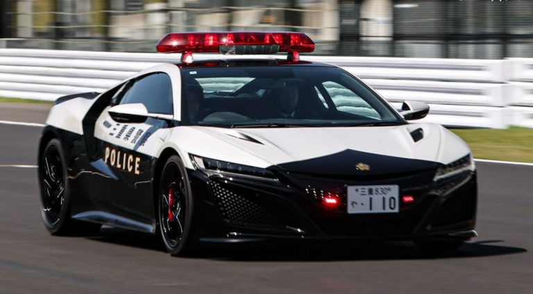 El Honda NSX ahora es patrulla de policía en Japón, contra el crimen a ...