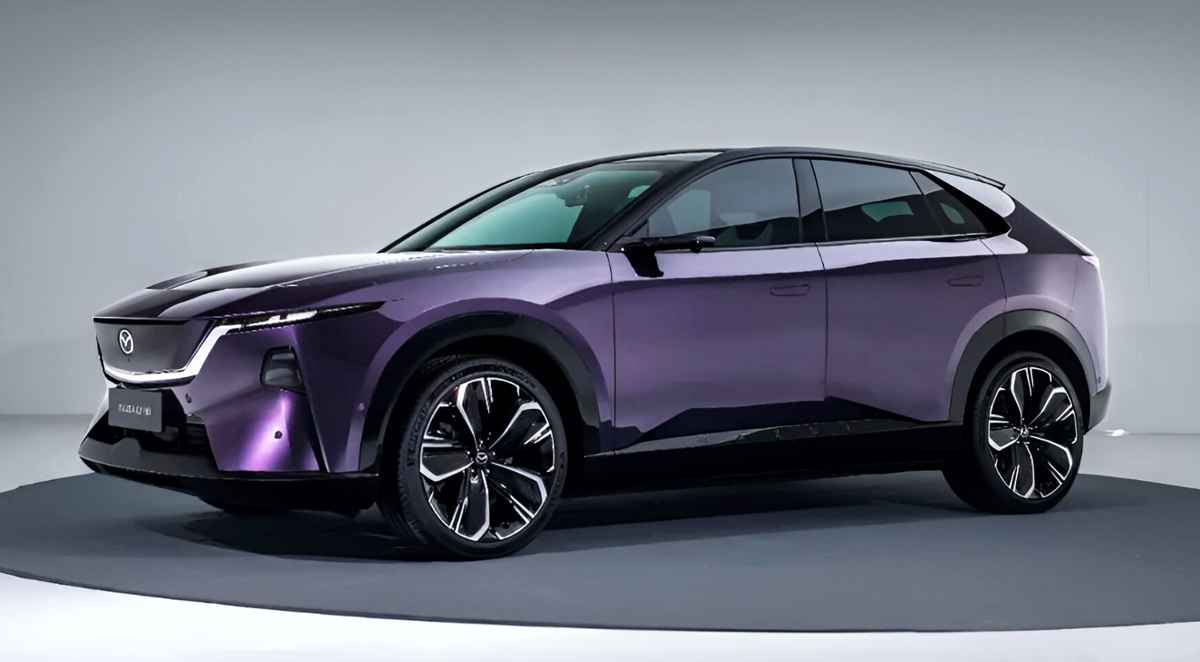 El nuevo Mazda CX-6e eléctrico se alista para salir al mundo, tras su ...