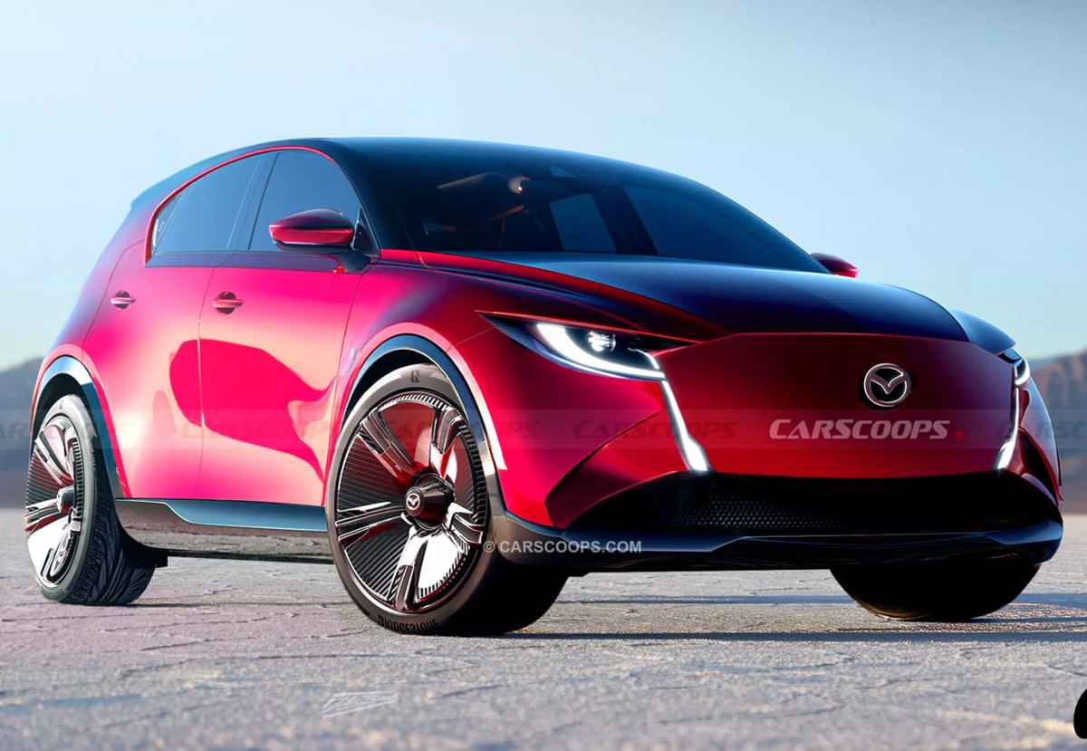 ¿Será este el próximo Mazda 2? Imaginan cómo podría verse su nueva ...