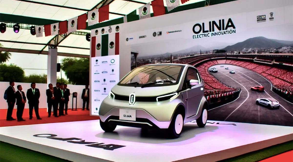 Este es Olinia, el mini auto eléctrico que México creó para impulsar la ...