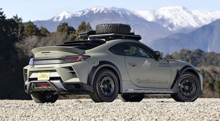 El Toyota GR86 se convirtió en un crossover aventurero al estilo del ...