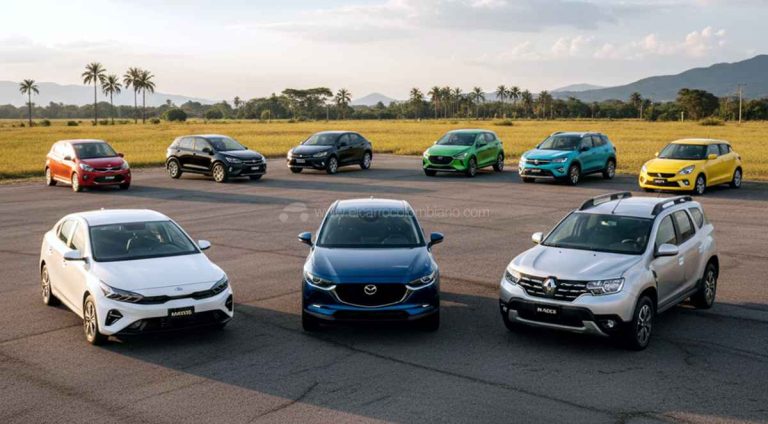 Los 100 carros más vendidos de Colombia en 2025: Ránking y Análisis