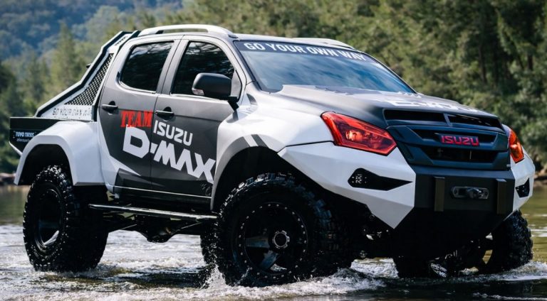 Salió a la venta la única Isuzu D-Max Concept X: un "monstruo" 4x4 ...